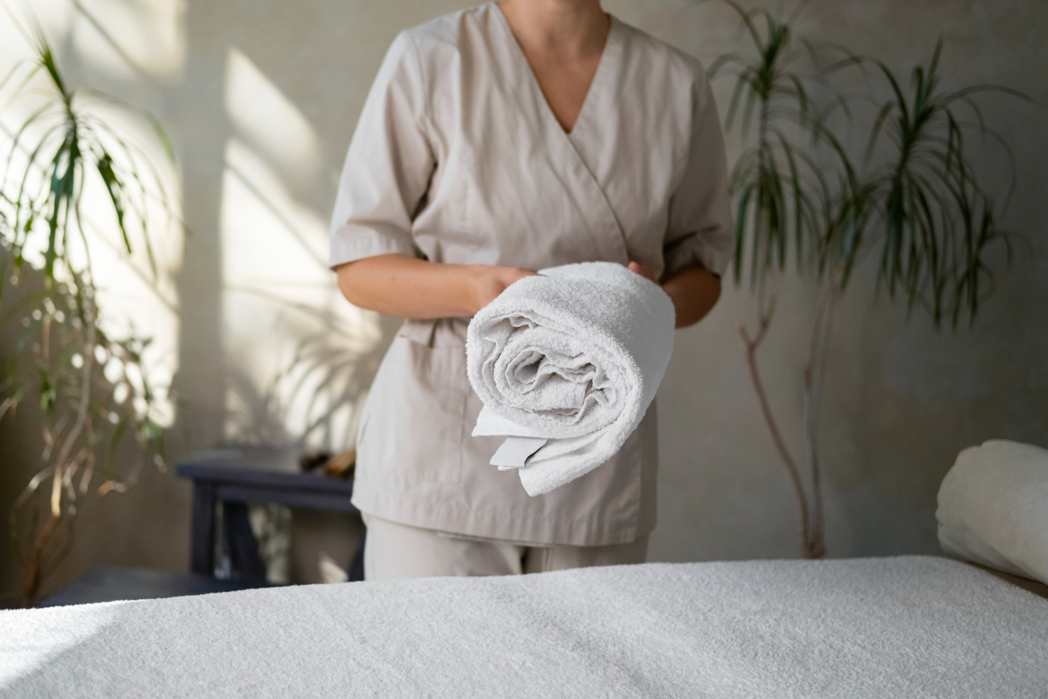 Light Commercial Laundry Solutions For Spas